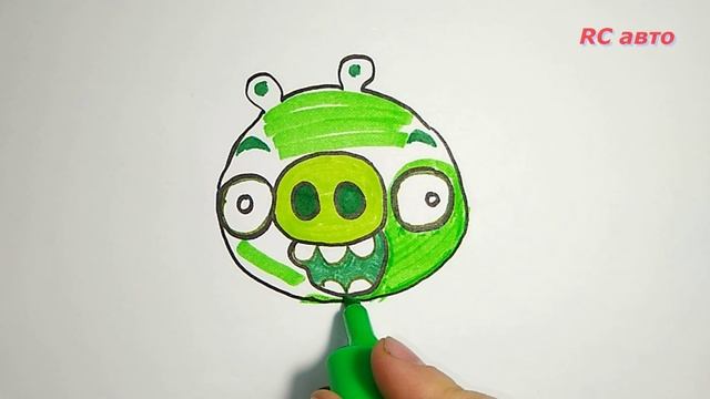 Как нарисовать свинью / how to draw a Pig / рисунки для срисовки