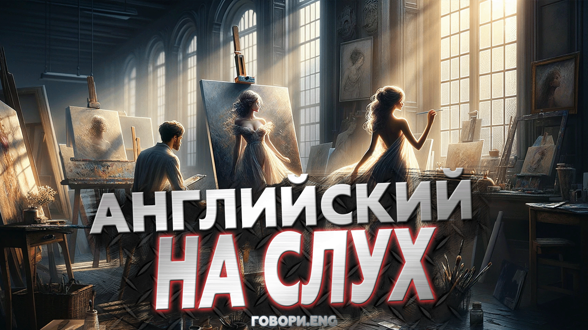 Английский на слух | Муза художника: Вдохновляющий рассказ на английском 🎨🌟