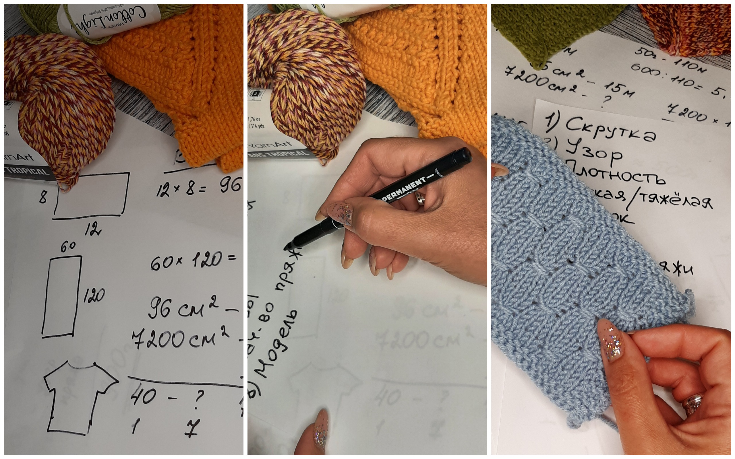 Как рассчитать нужное количество пряжи? Сколько пряжи купить и не ошибиться?