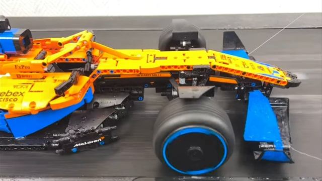 Лего машинки...Формула-1 Макларен ПРОТИВ колеса.