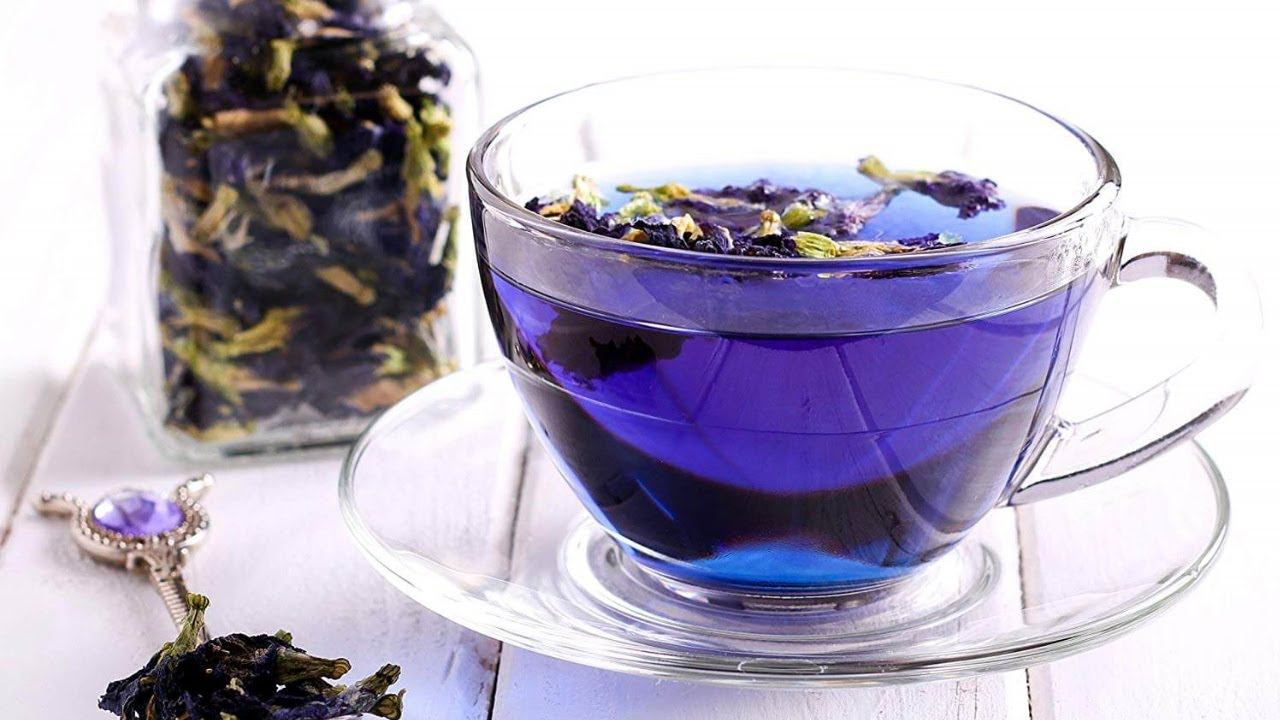 ЛИМОНАД ИЗ СИНЕГО ЧАЯ - ВКУСНО, ПОЛЕЗНО И ФАНТАСТИЧЕСКИ КРАСИВО