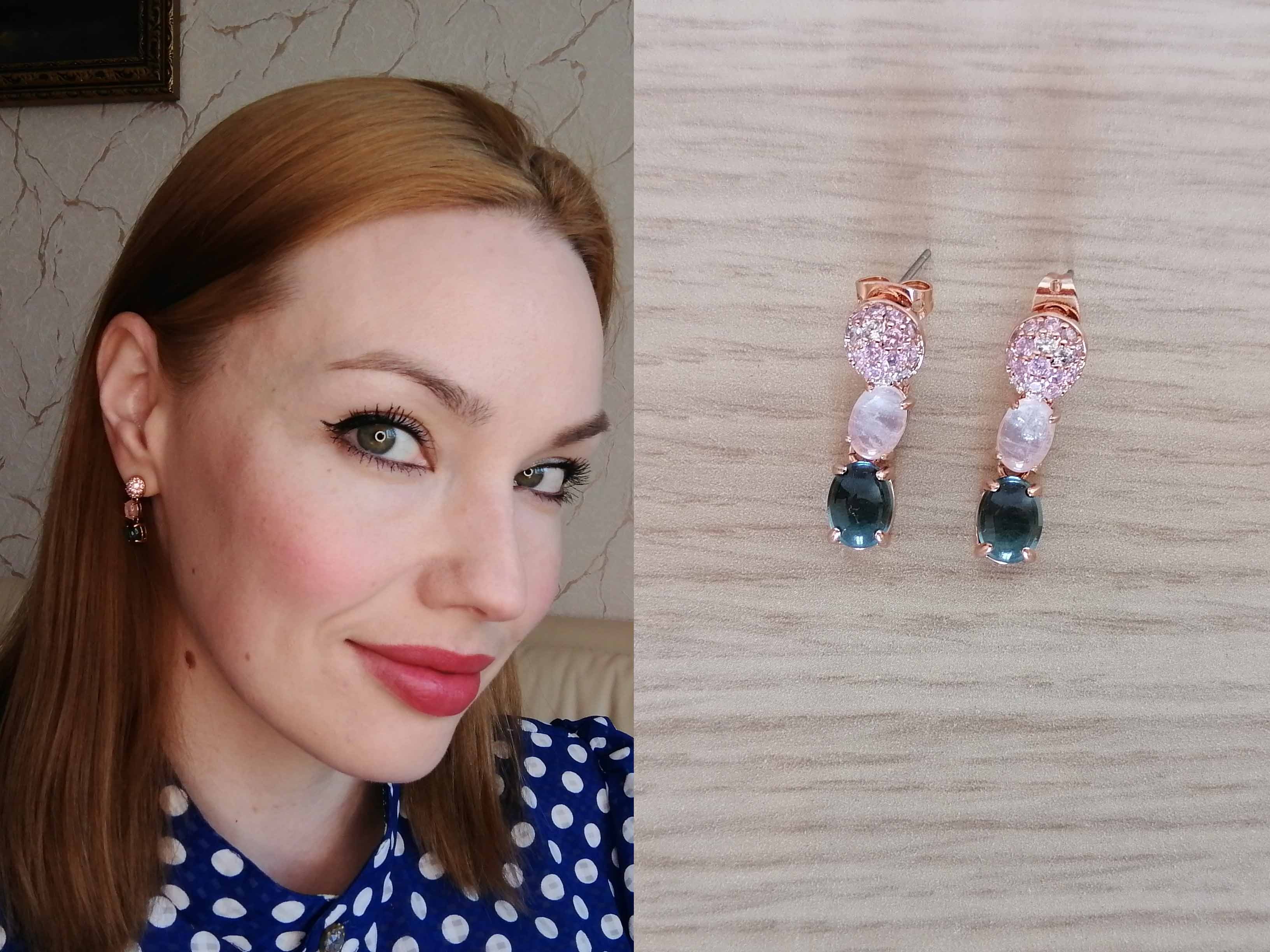 СЕРЬГИ ВЕСЕННИЙ КВАРЦ NORRSKEN (ORIFLAME) (45461)