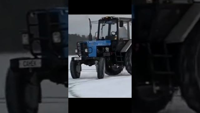 Дрифтует трактор))