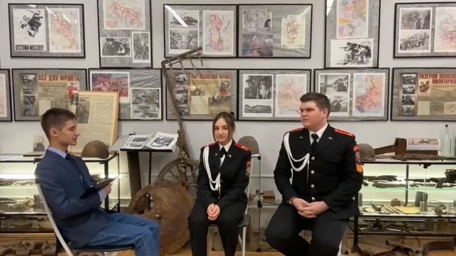 Интервью  c участниками проекта "Кадетский класс в Московской школе".MP4