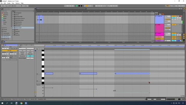 Обзор Ableton Live Note Length