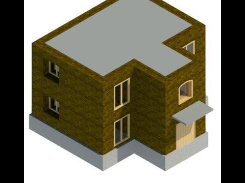 Ленточный фундамент. Самый простой способ создания(простой коттедж): Revit #9