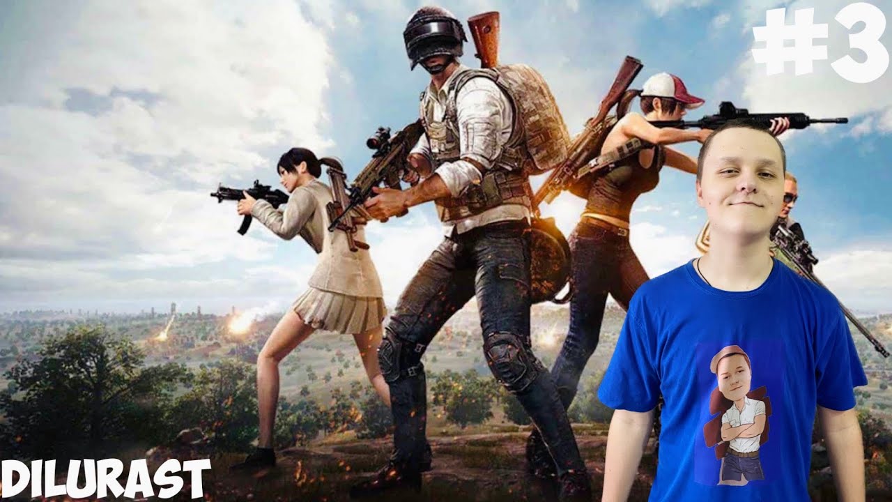PUBG #3 PlayerUnknown's Battlegrounds ЛУЧШЕЕ ПРОХОЖДЕНИЕ ПАБГ ВИДЕОИГРА ОНЛАЙН! GAMEPLAY! Dilurast