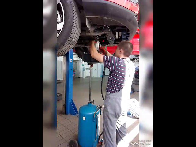 Нестандартная проверка уровня масла в вариаторе