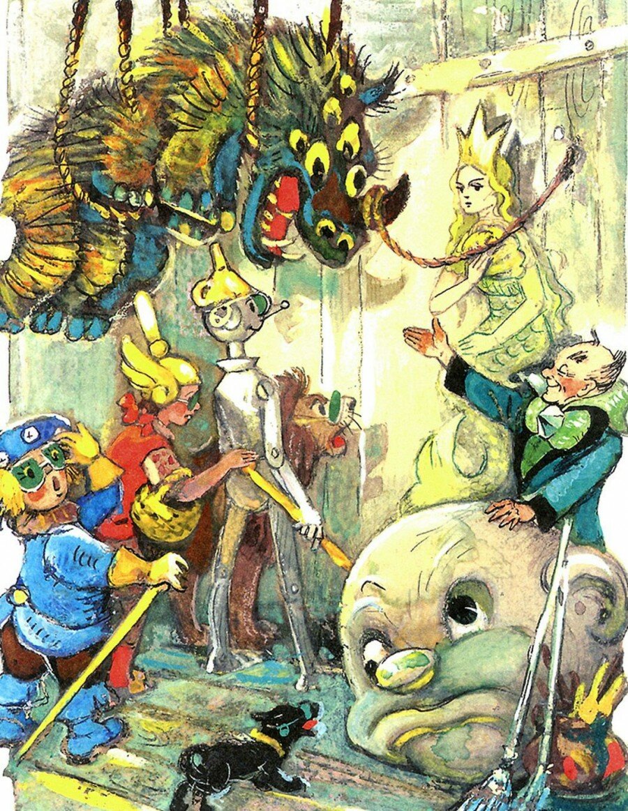 17 А.Волков. Волшебник изумрудного города. Ч.2. Великий и Ужасный. Разоблачение Великого и Ужасного