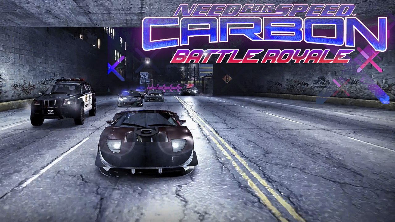 Челлендж на 12мин в роли Никки! Серия погонь 16! Need For Speed Carbon: Battle Royale