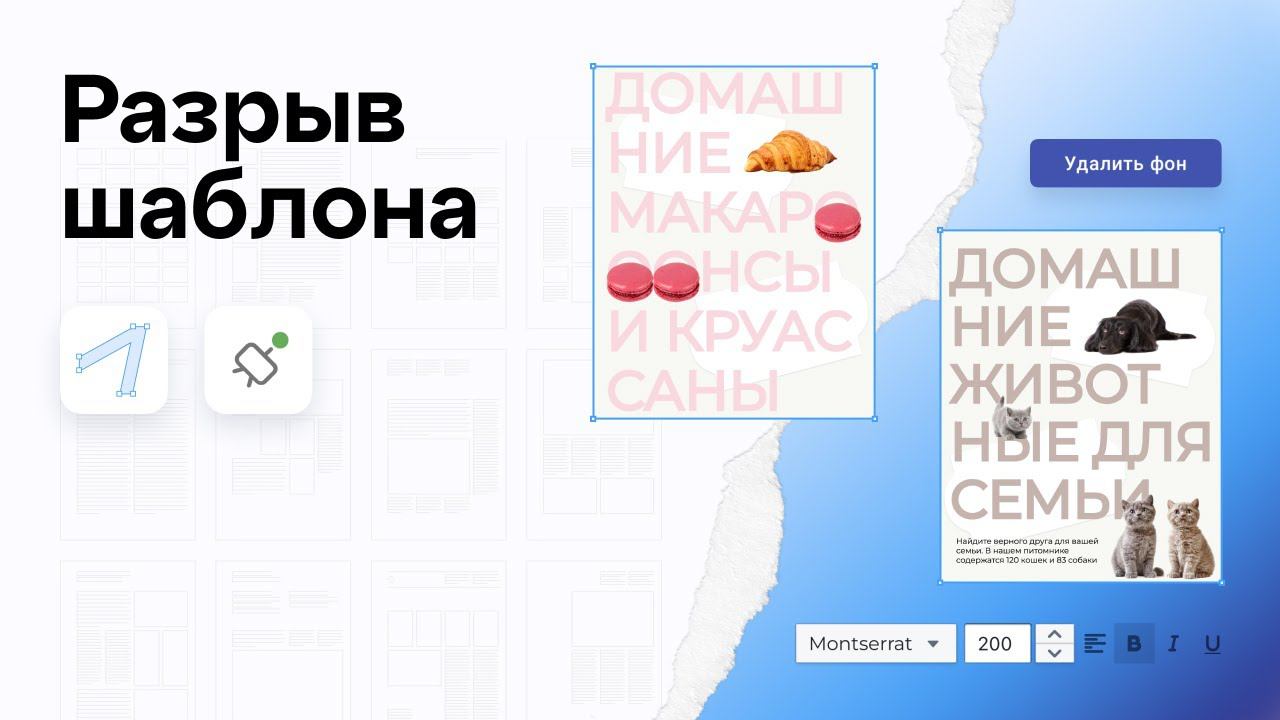 [Холст SMMplanner] Разрыв шаблона #1: из постера про выпечку в постер про домашних животных