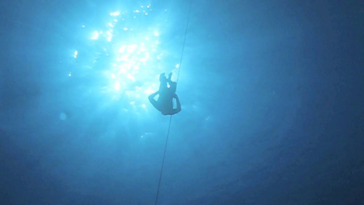 Фридайвинг в Дахабе. Погружения вдоль троса