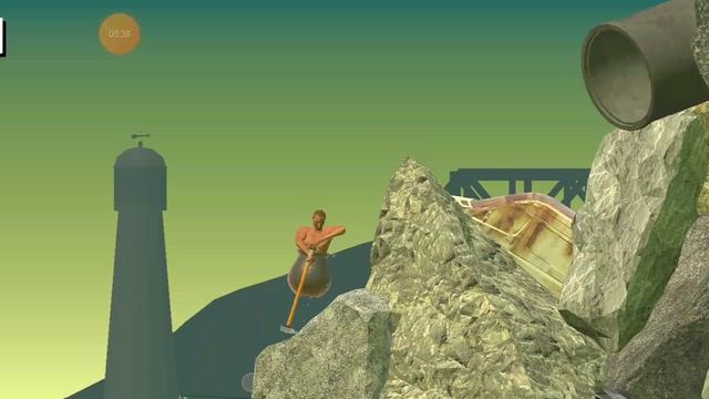 Getting over it: Опять боль #2