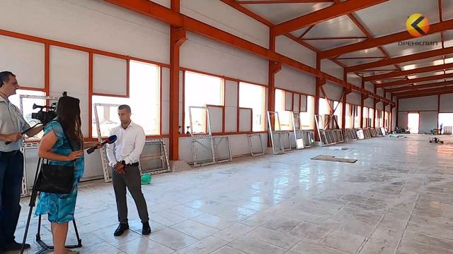 08.07.2024. На заводе «ОЗАР» снимался ТВ-сюжет о предприятии и об ОЭЗ «Оренбуржье»