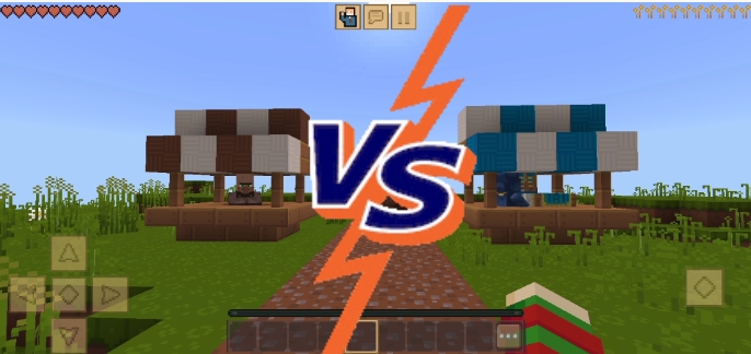 Магазин деревенского жителя против магазин жителя продавца в minecraft| ДимА4 minecraft!