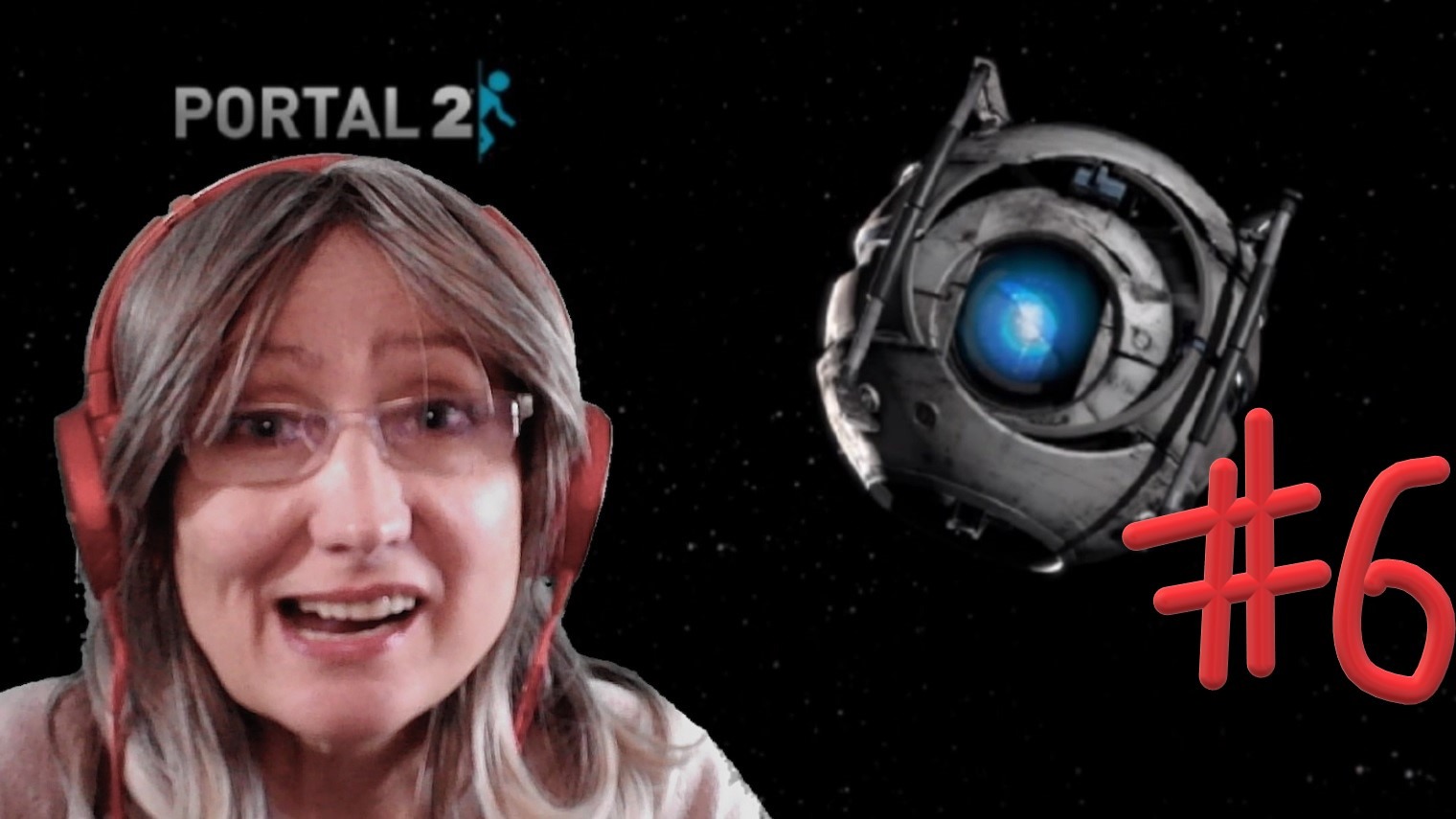 #6 стрим Portal 2 Портал 2. Камеры Уитли. Челенж - разбивать мониторы Уитли