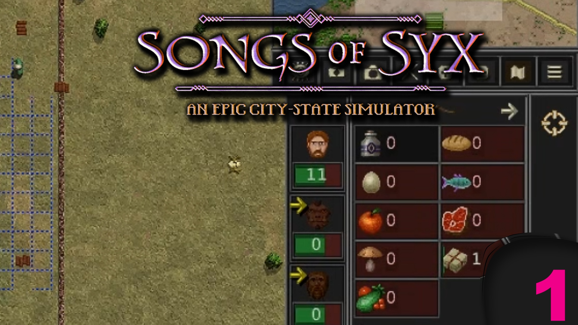 Song of Syx №01 Начало... голода