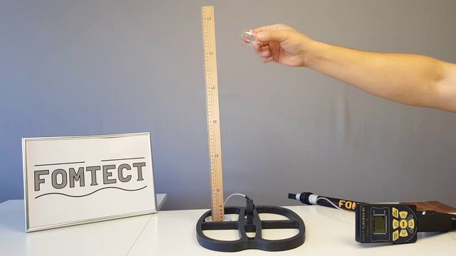 Проверка чувствительности металлоискателя FOMTECT FLAGMAN-M3