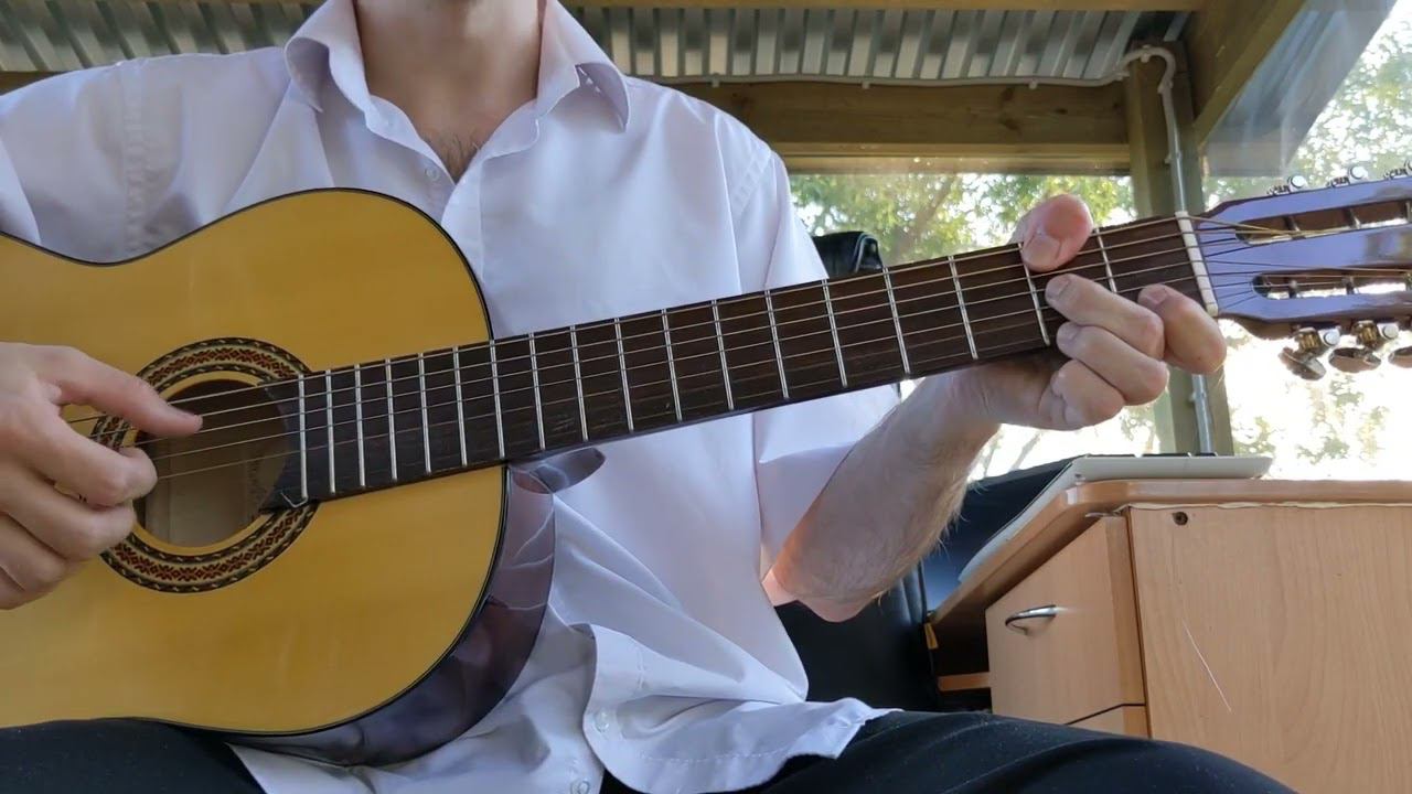 Евгений Клячкин - Зимний сон - как играть на семиструнной гитаре - кавер, аккорды и разбор.