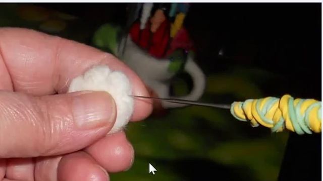 Новичкам о валянии. Заколки быстро и легко.mp4