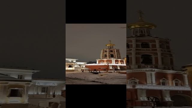 ???20.11.2022,Вечерний перезвон в Высоко-Петровском мужском монастыре.МОСКВА