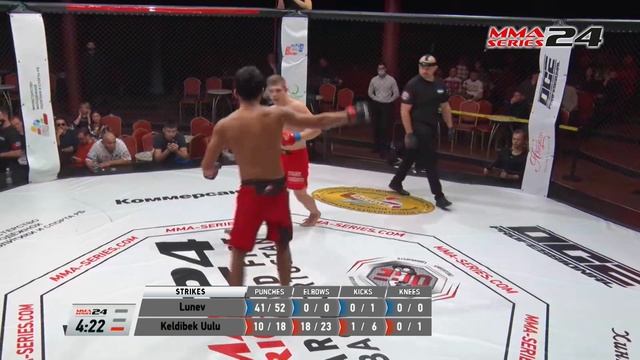 Александр Лунев (Неудержимый) vs. Азизбек Келдибек-Уулу (Тайфун) - Хайлайт