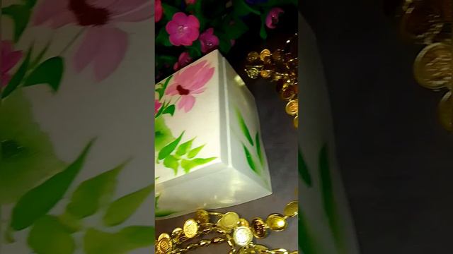 Гипс - шкатулка художественная роспись
