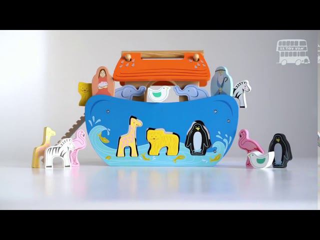 ИГРОВОЙ НАБОР КОВЧЕГ С ЖИВОТНЫМИ, LE TOY VAN