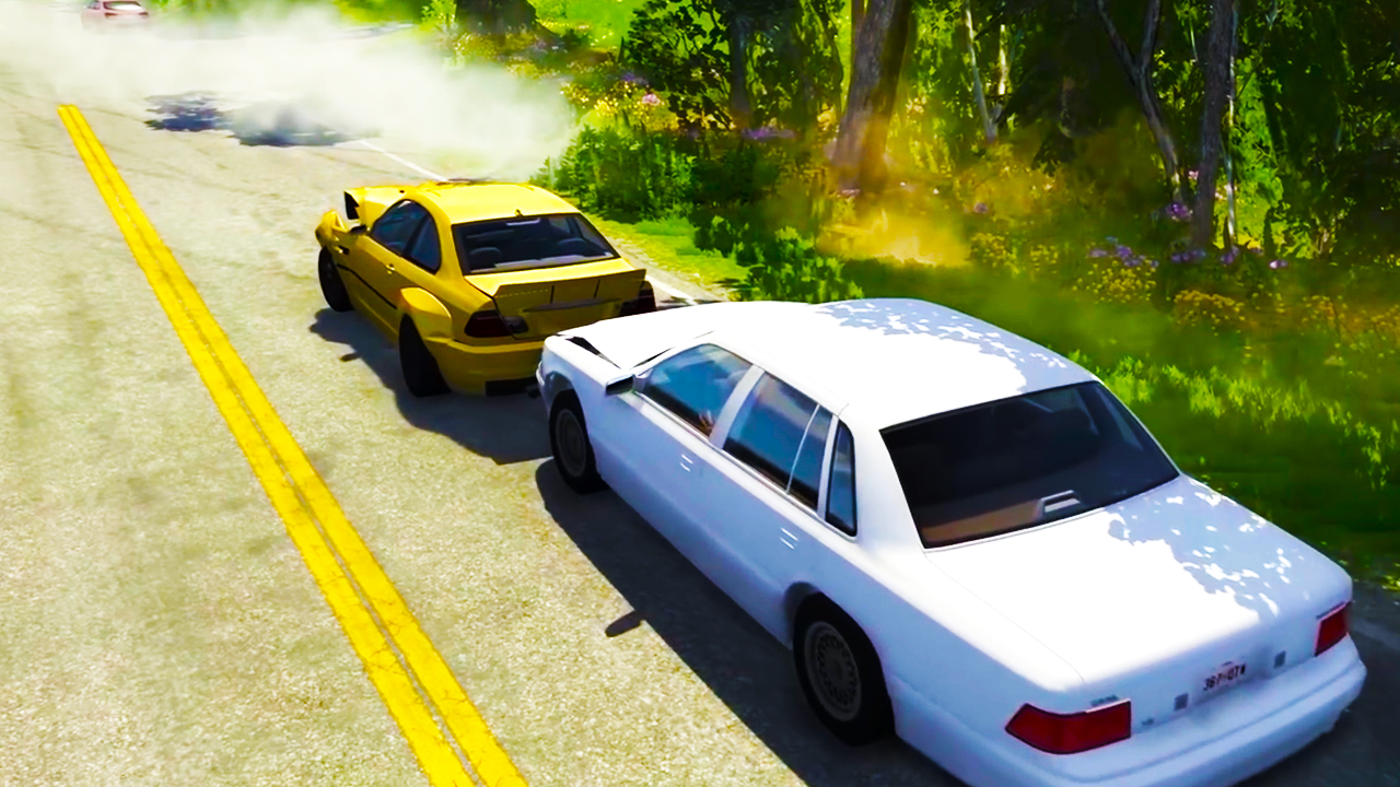 Beamng drive - дорожно-транспортные происшествия 8 | HITGAMEZ