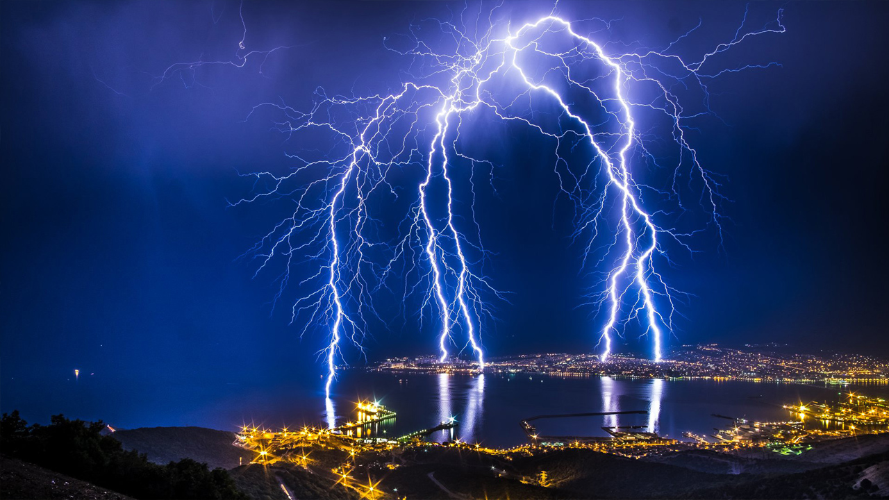 Фото молний