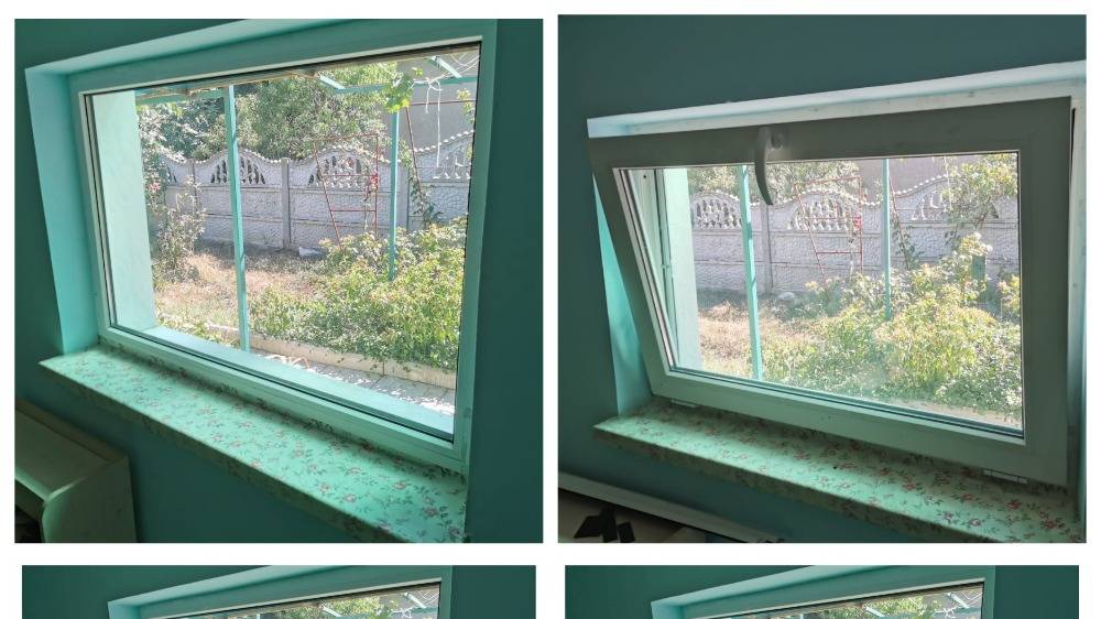 Замена глухой части окна створкой Керчь | Переделка глухого окна в открывающееся