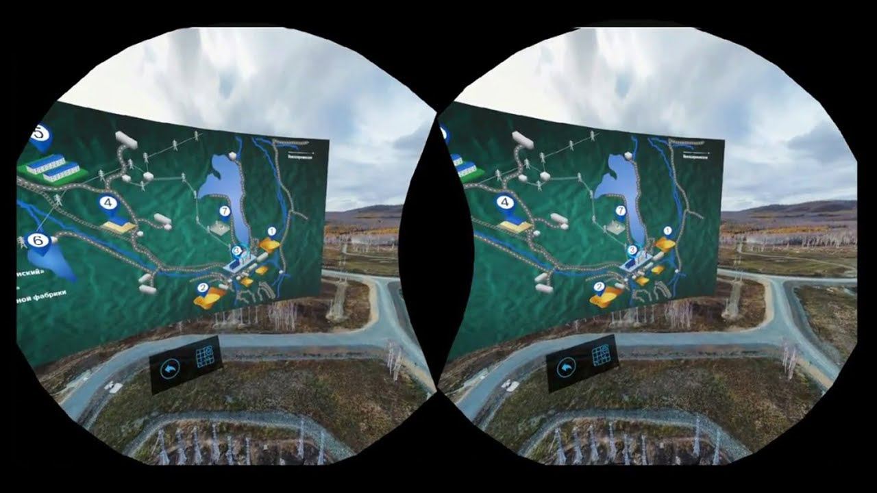 Интерактивное видео с презентацией БГОК Норильского Никеля