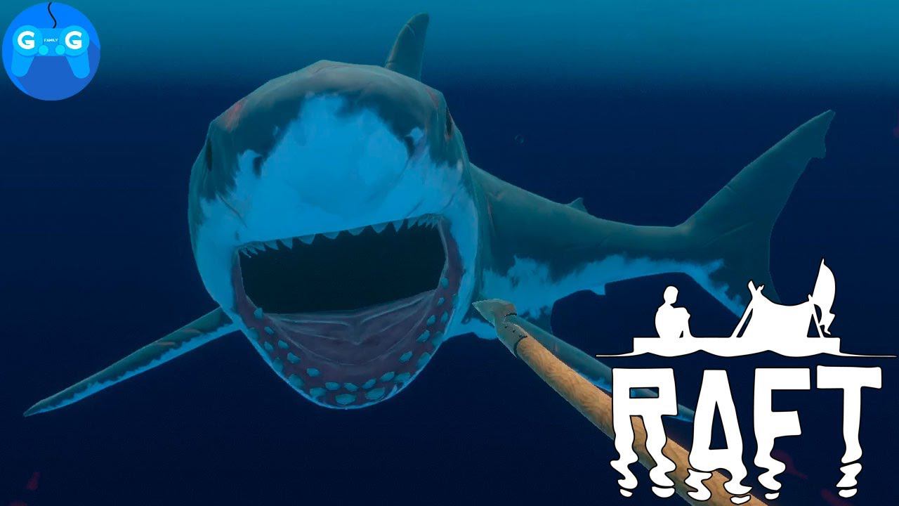 Raft - Акула нас не пугает #2