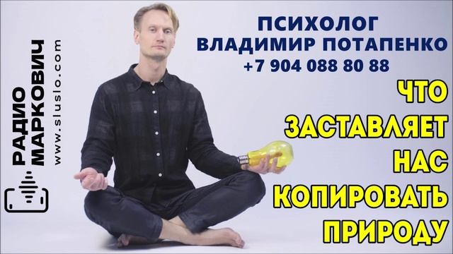 РАДИО МАРКОВИЧ. Белгород 2022. Гость: психолог Владимир Потапенко. Почему художники копируют природу