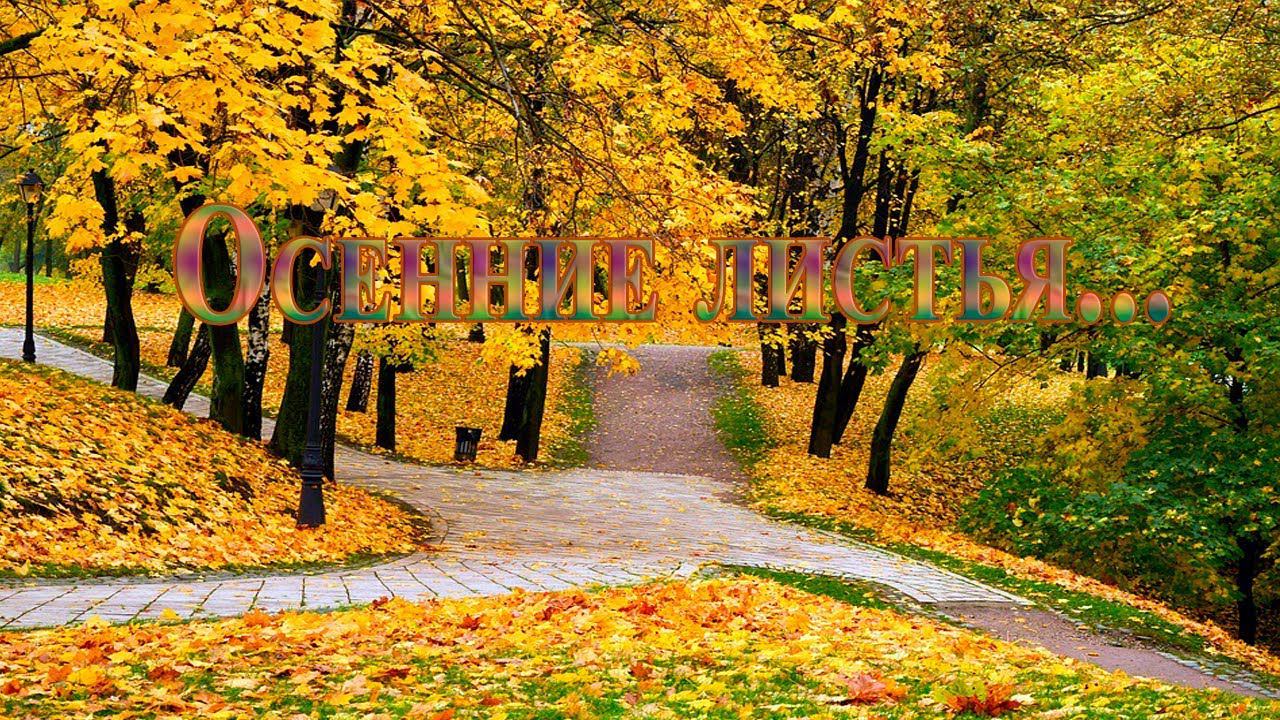 Осенние листья*  Autumn leaves  * Ирина Белякова