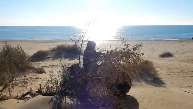 Мотоцикл Сибирь по песку / Сибмото