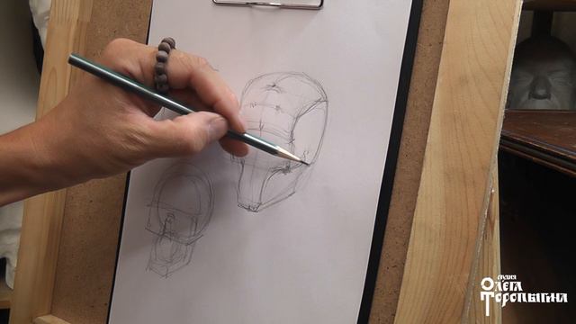 Набросок черепа
