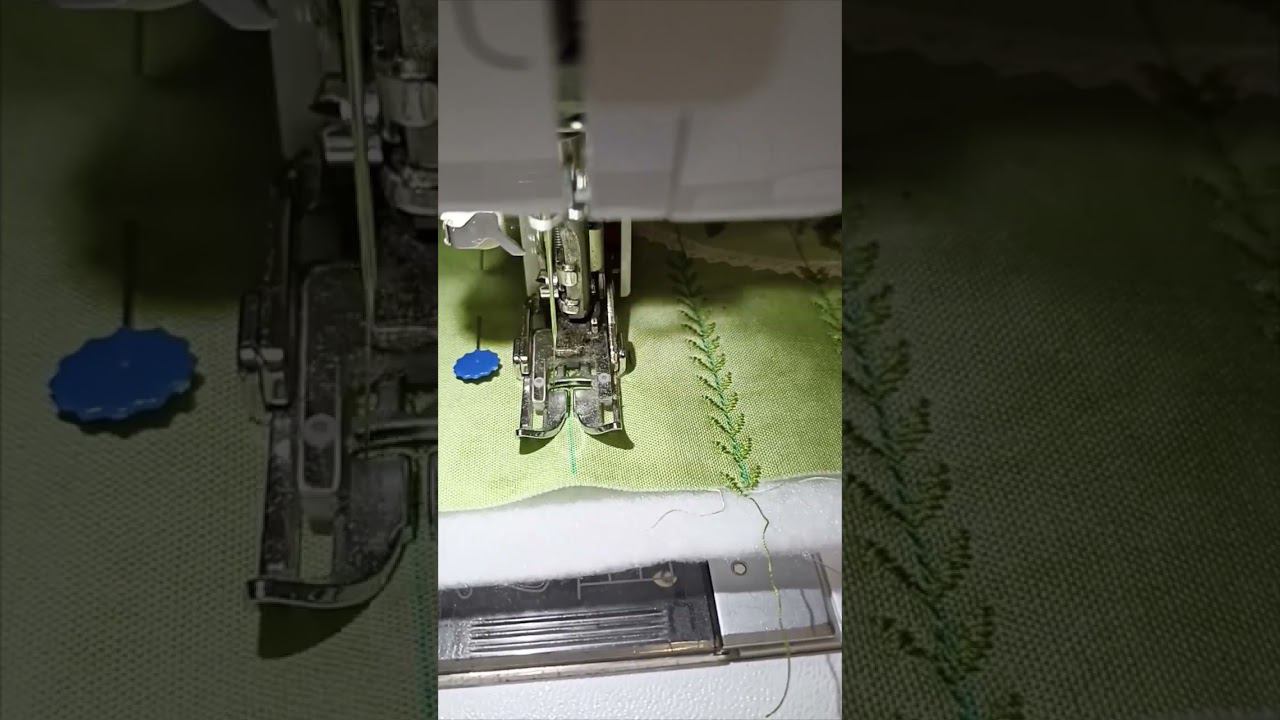 Стежка декоративной строчкой