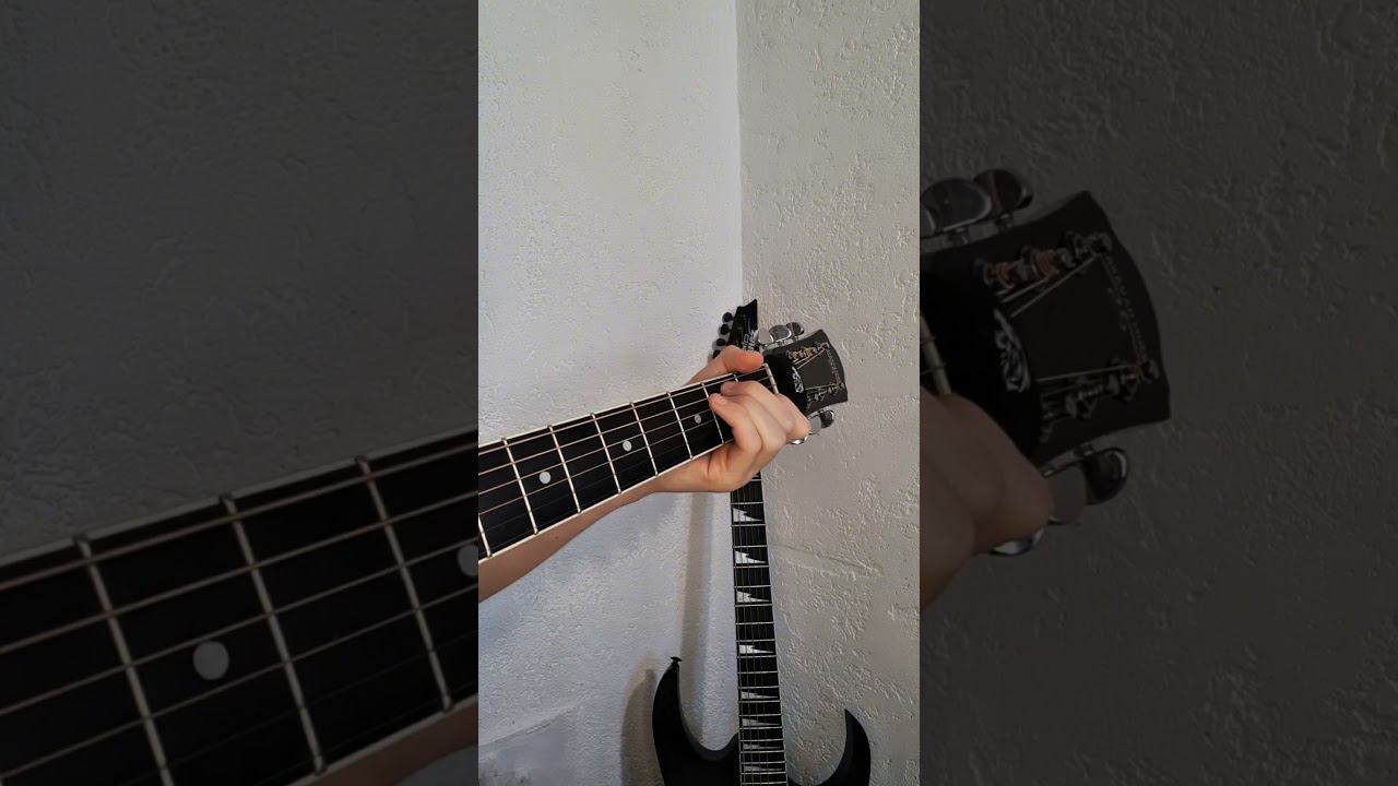 Агата Кристи - Как На Войне (Guitar Cover) #shorts