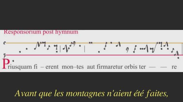 Priusquam fierent montes