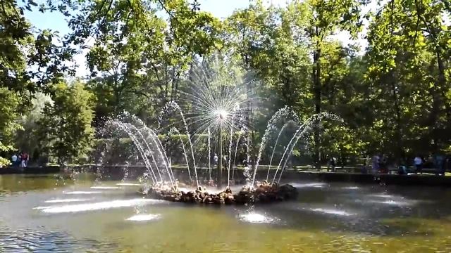 Петергоф, Фонтаны, Александрия, 2017