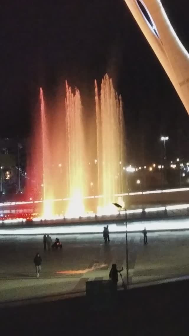 Сочи. Олимпийский парк. Фонтан.