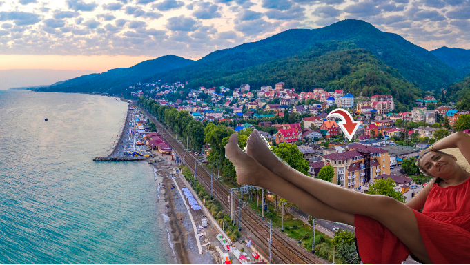 Лазаревское. Отель Ростовчанка. Обзор номера.