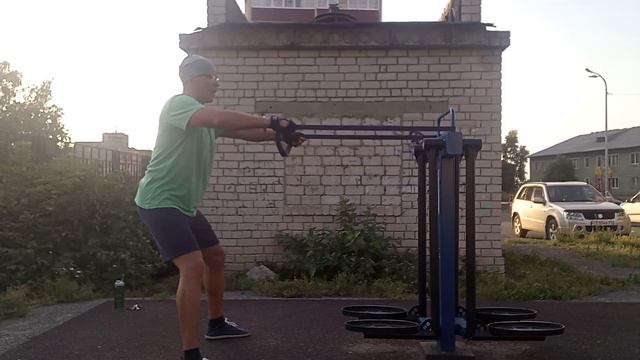 Тяги к груди и поясу с резинкой.mp4