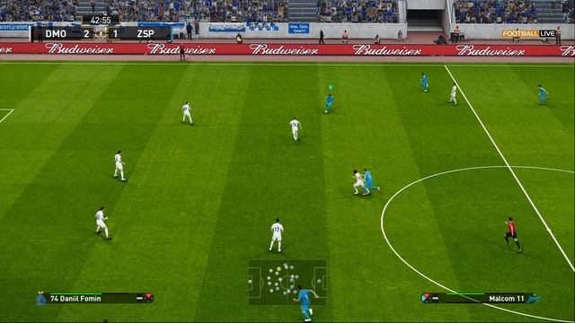 eFootball PES. Мир Российская Премьер-Лига. Динамо Москва - Зенит #43.