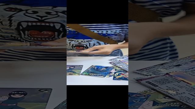 распаковка карточек по Наруто часть 3