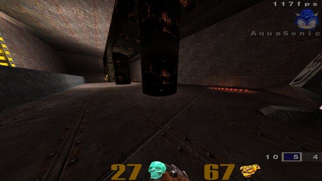 Quake 3 Огонь и Лёд (Fire and Ice) 4k прохождение, сложность крутой, карта (1) 2