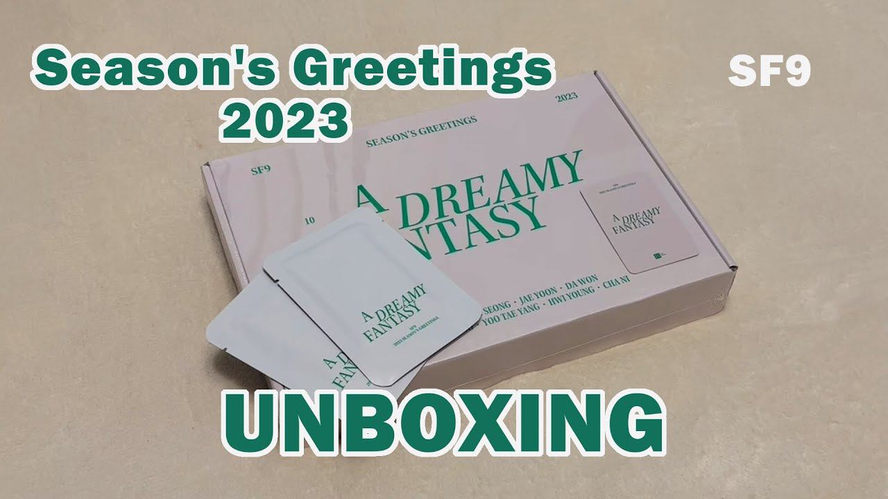 SF9 2023 SEASON’S GREETINGS – A DREAMY FANTASY (Unboxing)