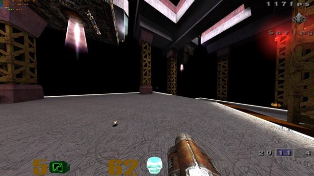 Quake 3 arena 4k, сложность крутой, прохождение DM19