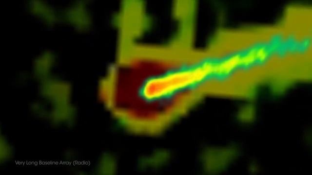 Путешествие к центру галактики М87